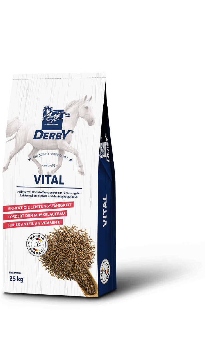Professionelle Fütterung von Sportpferden mit DERBY Pellets