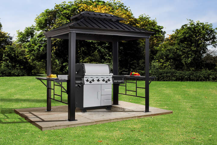 SOJAG Pavillon Messina BBQ | raiffeisenmarkt.de